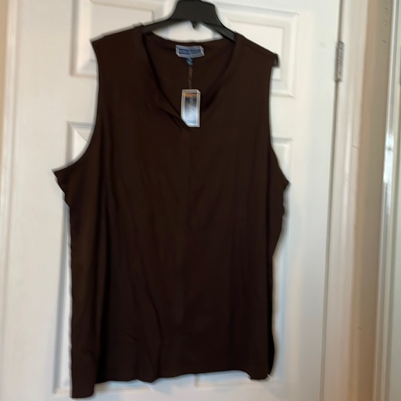 Karen Scott | Tops | Nwt 3x Karen Scott Sleeveless Womens Shirt | Poshmark